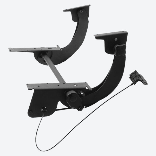 Dual Lift Arm Extended Height Range | Grand Stands